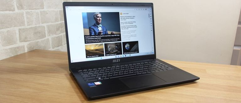 MSI Modern 15 laptop review | Live Science