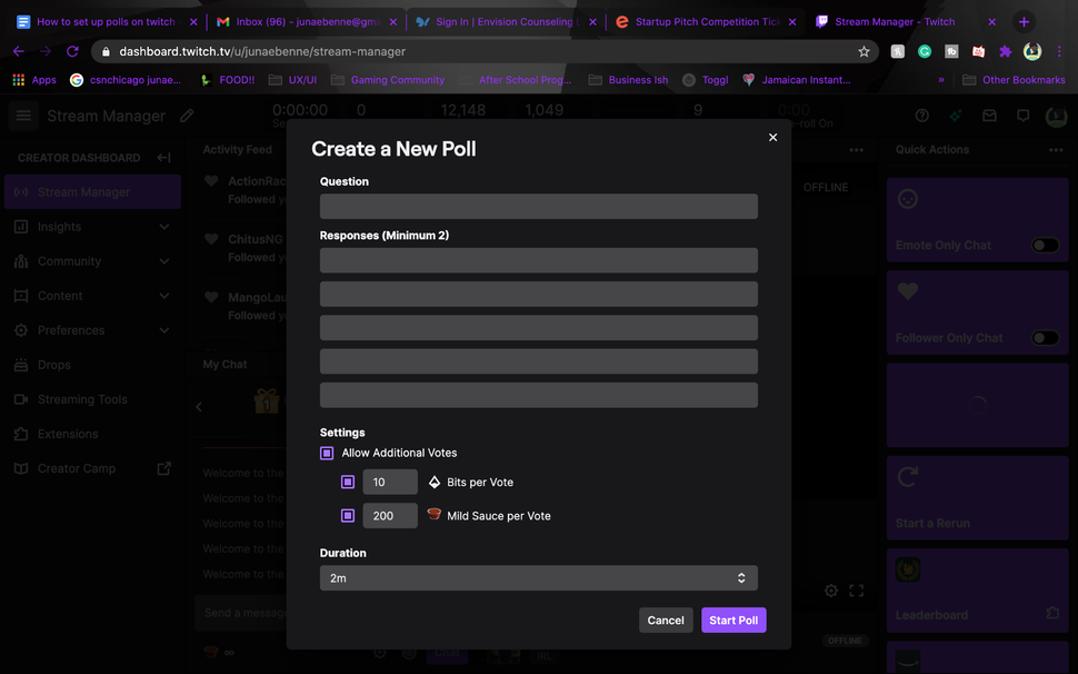How to Create Polls in Twitch | Tom's Hardware