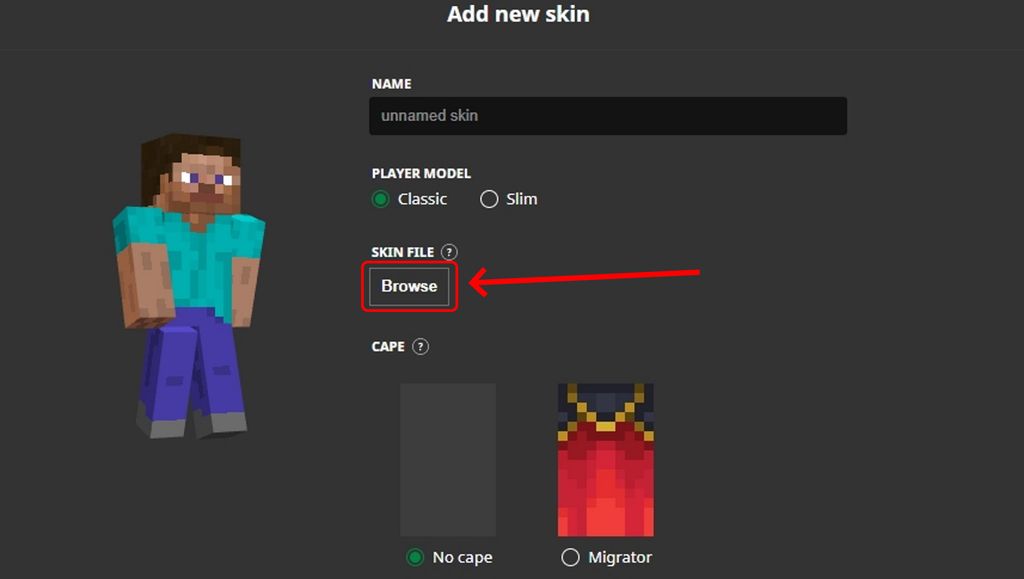 Minecraft skins: how to add a new skin | TechRadar