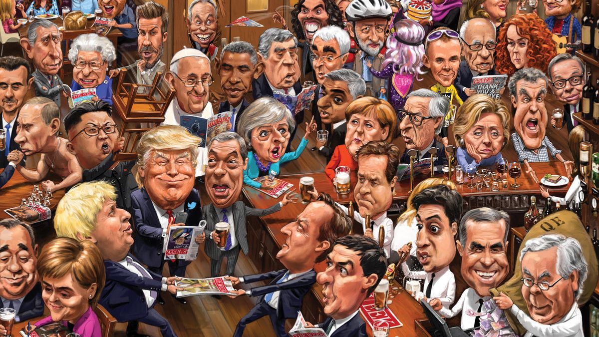 The Art of The Week: ten years of covers by Howard McWilliam | The Week