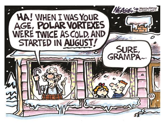 Editorial cartoon polar vortex | The Week