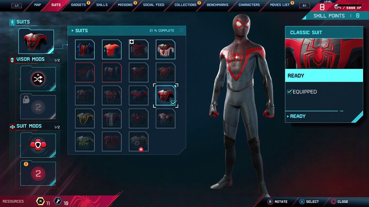 All Spider-Man Miles Morales suits and how to get them | GamesRadar+