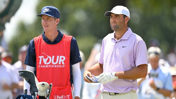 Watch Scottie Scheffler Hits A Shank Out Of A Bunker | Golf Monthly
