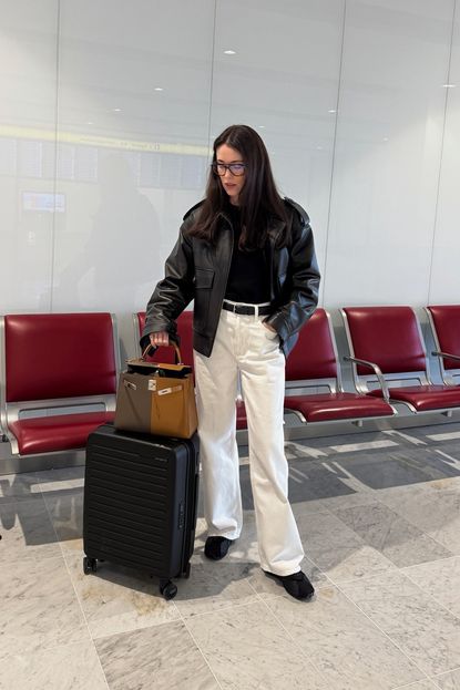 7 Fall Airport Outfit Ideas to Try This Season | Who What Wear
