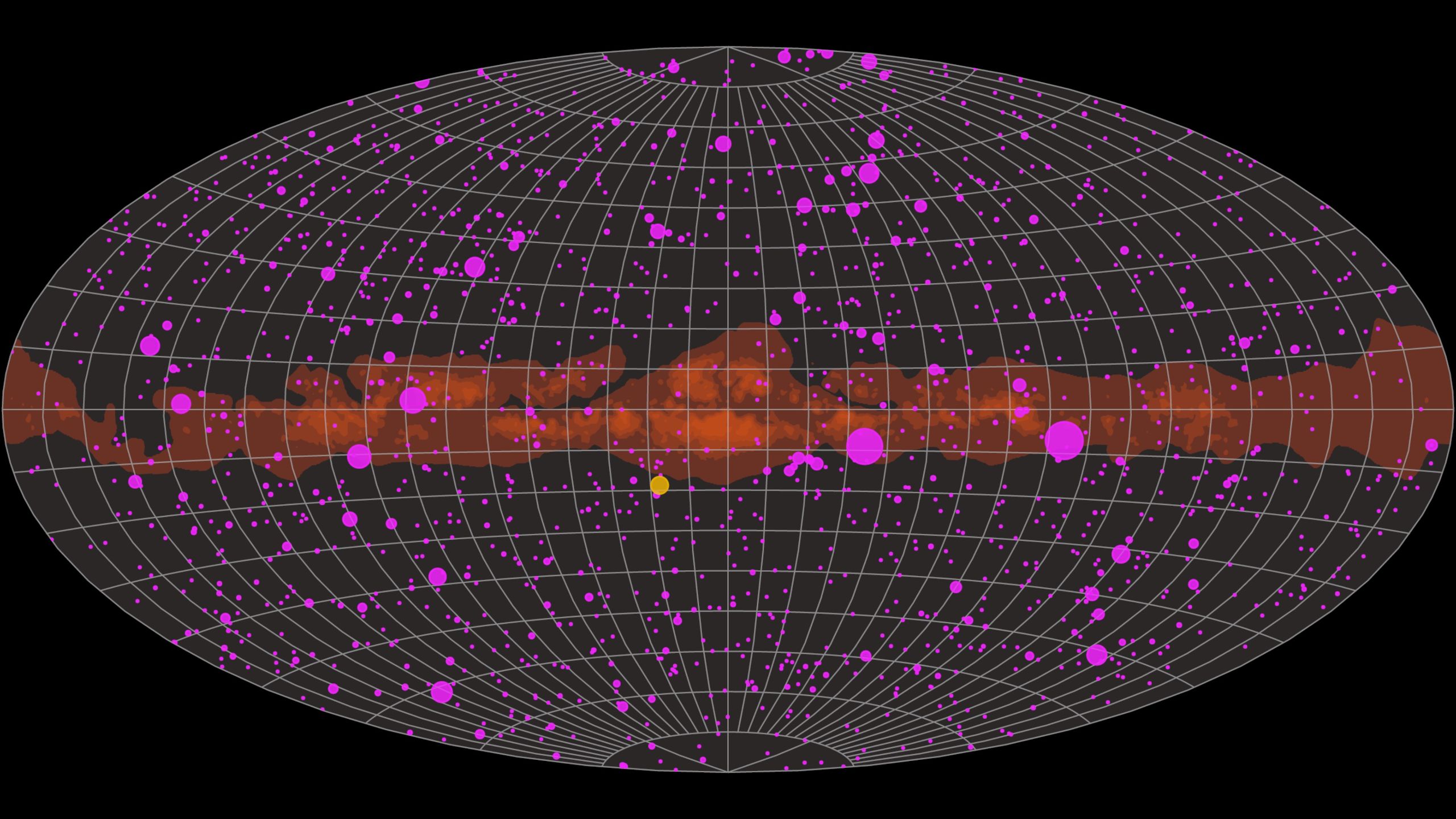Here's what the sky would look like if we could see gamma rays (video ...