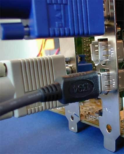 Connecting IEEE1394/FireWire Cameras - Digital Video Editing: The ...