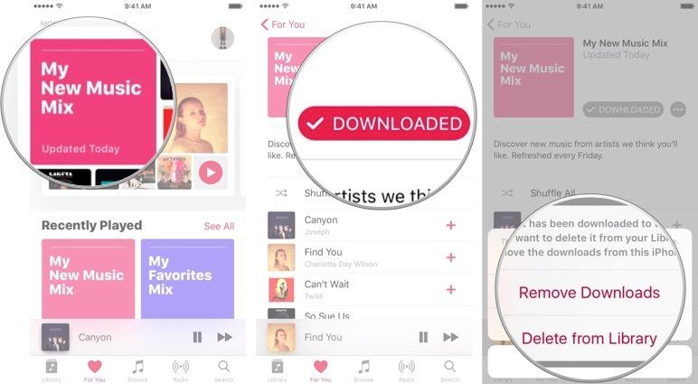 How to explore, play, and save Apple Music's My New Music and Favorites ...