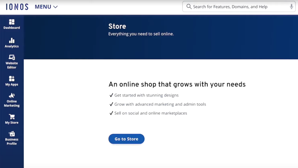 IONOS website builder review 2024 | TechRadar