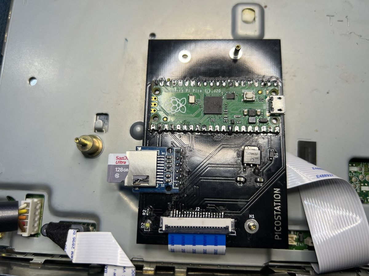 Raspberry Pi Pico Makes SD-Stored Games Playable on PlayStation 1 ...