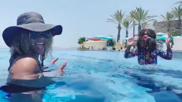 Ciara Taught Daughter Sienna to Swim in a Super Cute Video | Marie Claire