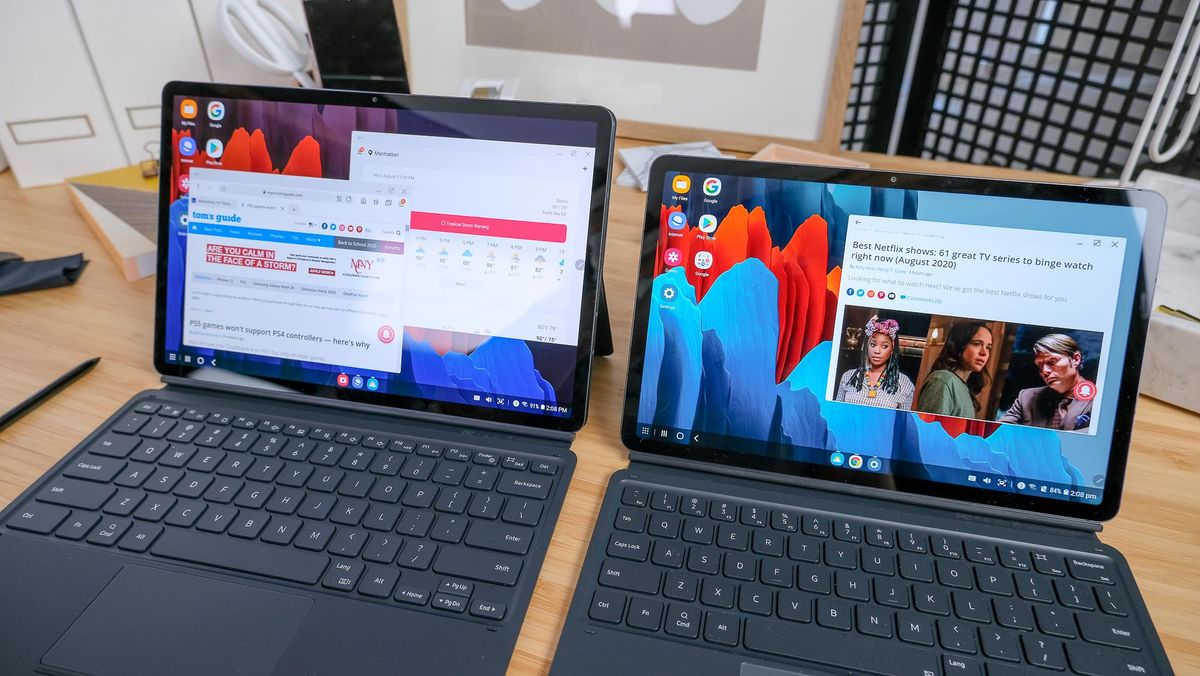 Samsung Galaxy Tab S7 Plus review (hands on) | Tom's Guide