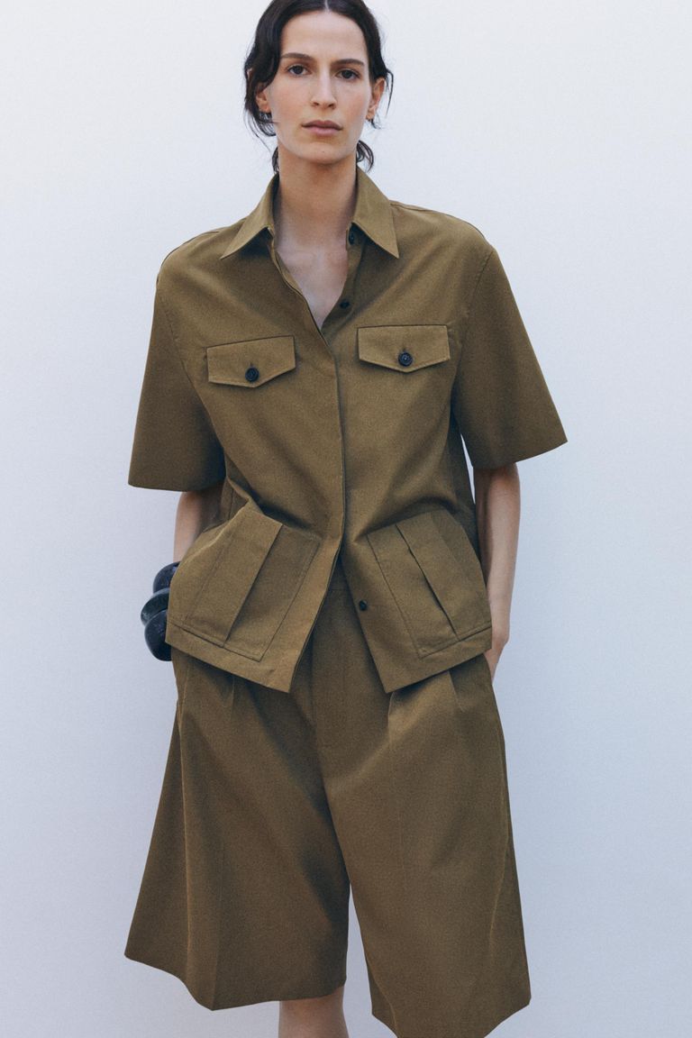 These Posh New Zara Shorts Are Trendier Than Denim Cutoffs | Who What Wear