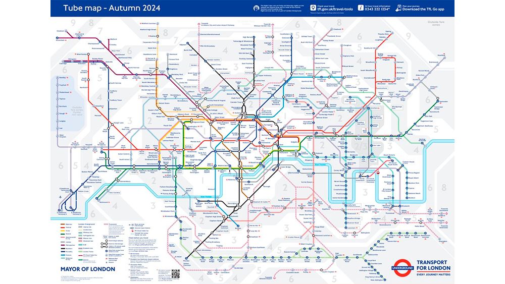 Why the London Overground rebrand is more than just a pretty pattern ...