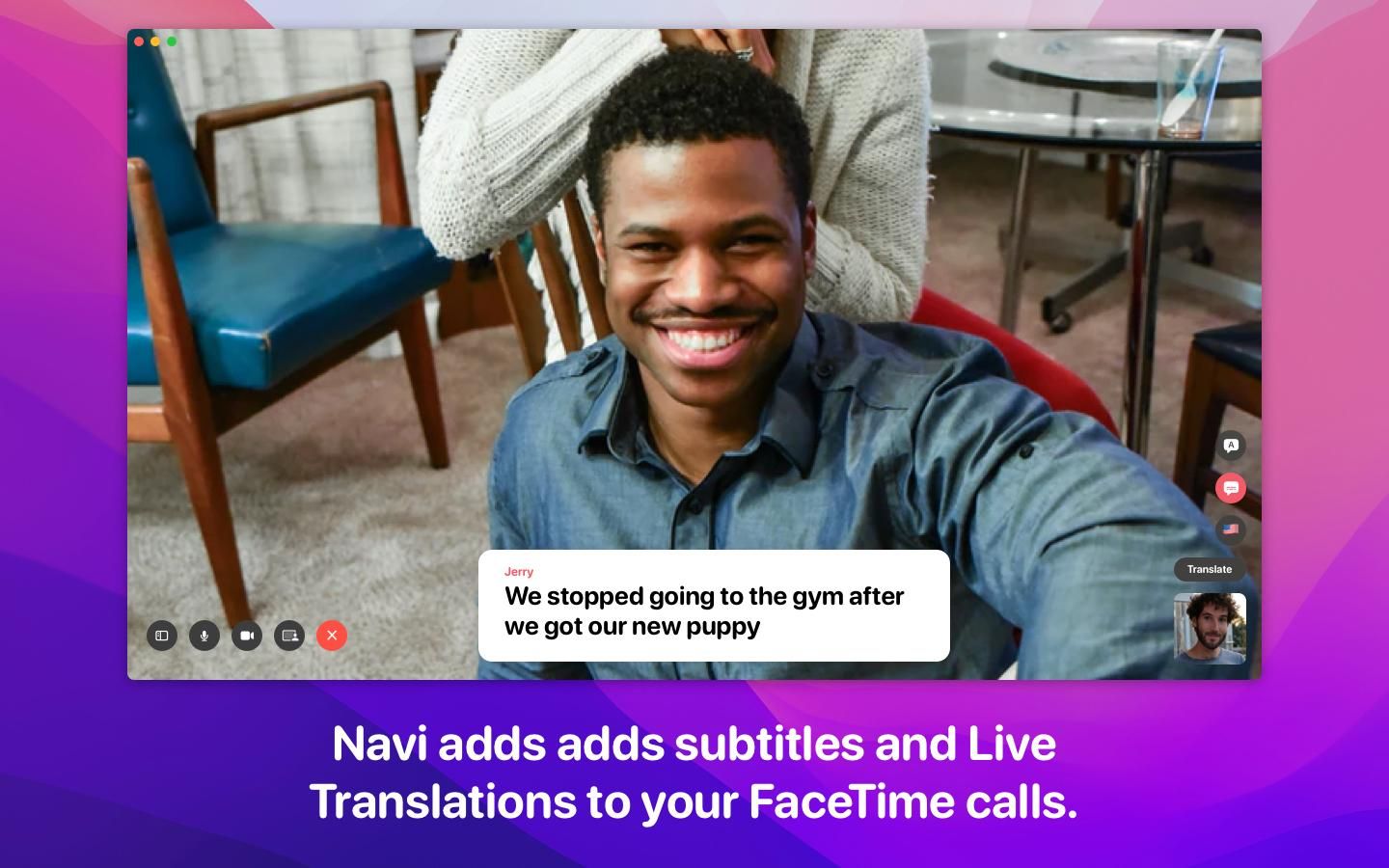 Navi uses SharePlay to bring live subtitles and translation to FaceTime ...