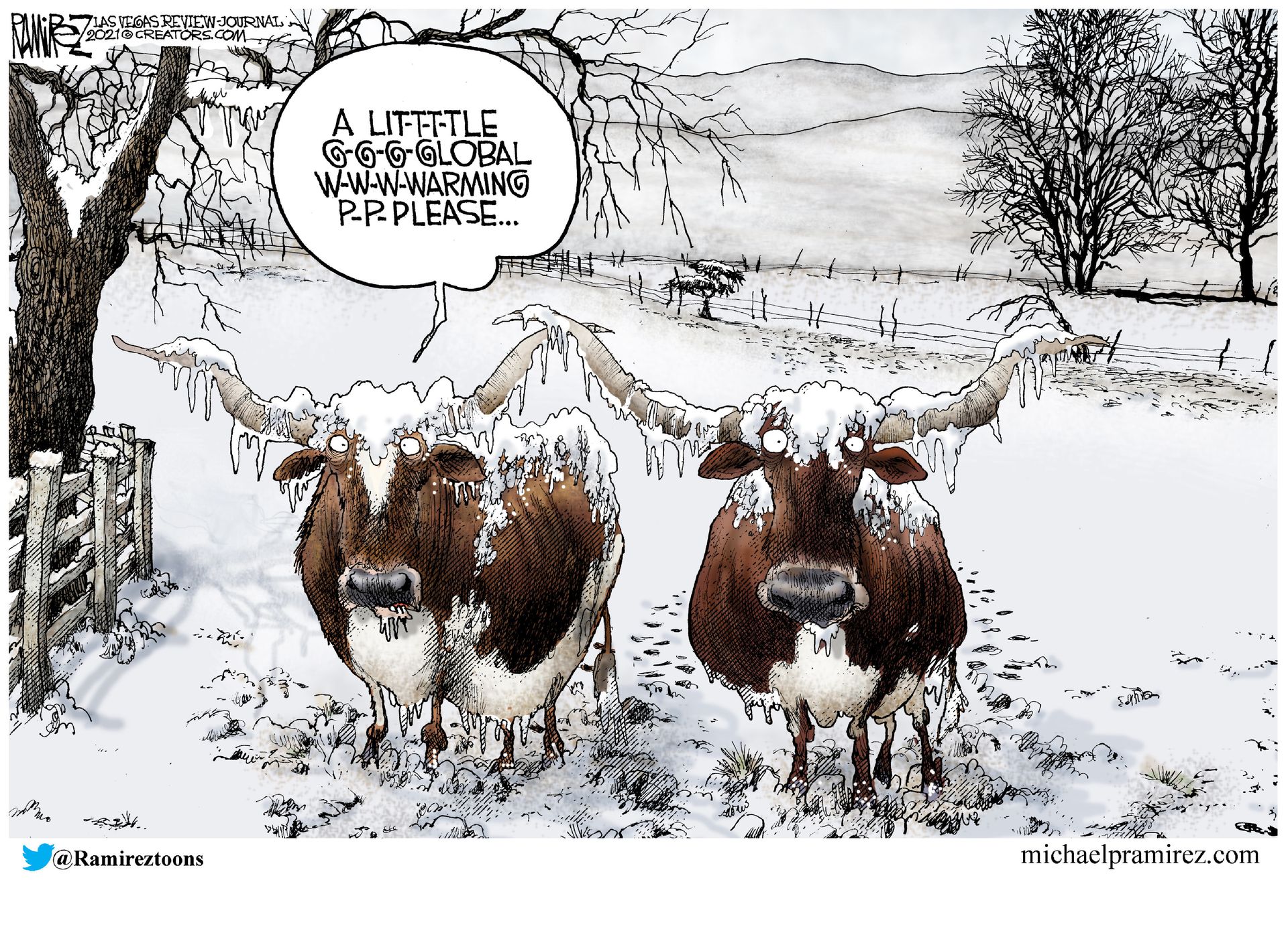 Editorial Cartoon U.S. texas winter storm | The Week