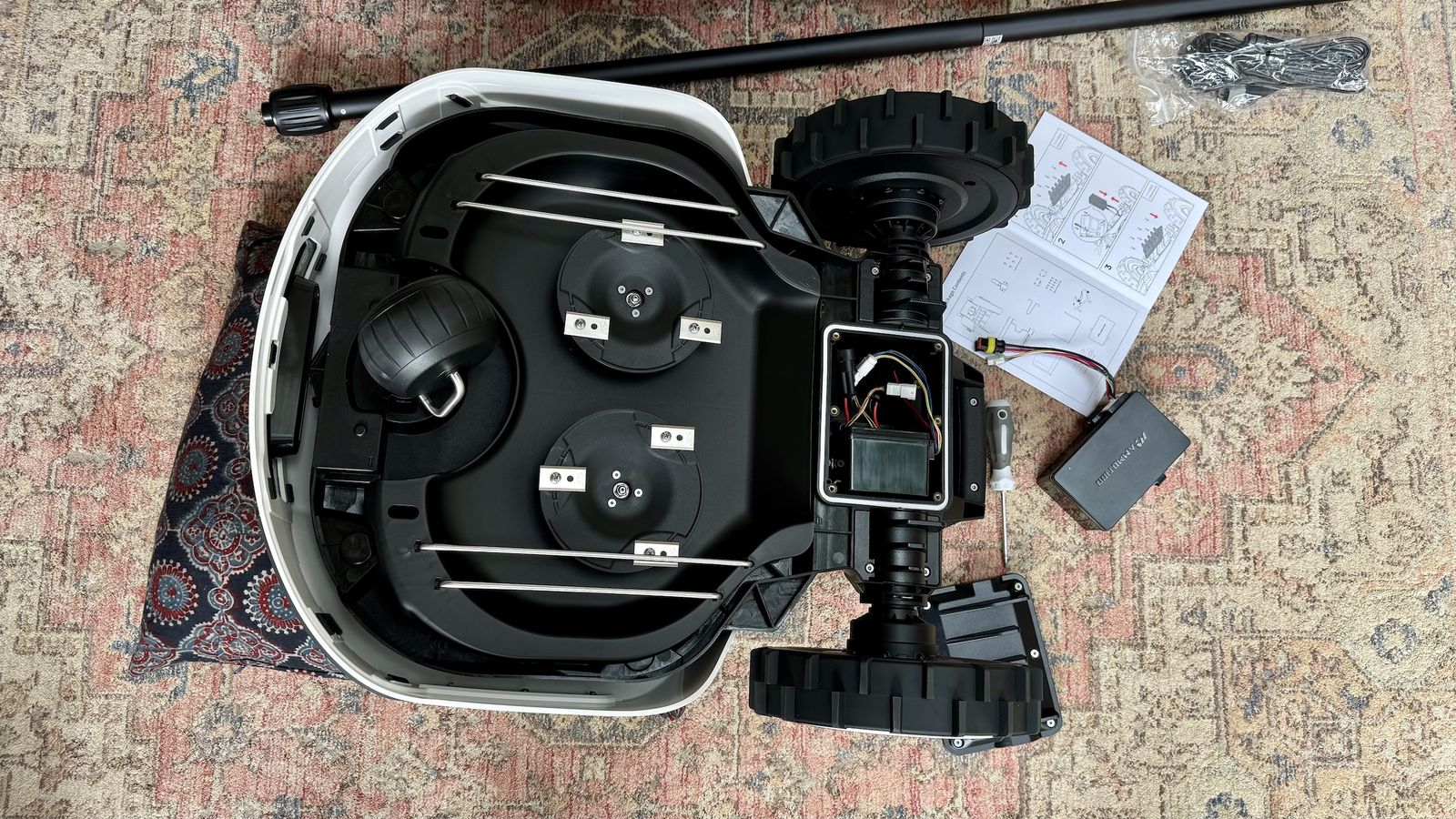 Mammotion YUKA 1500 3D Vision Robot Lawn Sweeping Mower review: a top-performing robot replete ...