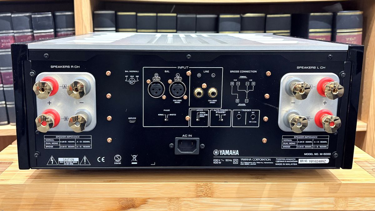 Yamaha C-5000/M-5000 review: this pre/power amplifier pairing is ...
