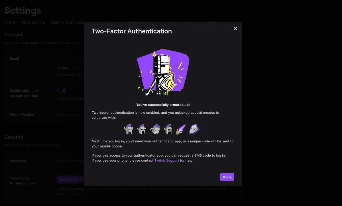 How to set up two-factor authentication (2FA) on Twitch | Windows Central