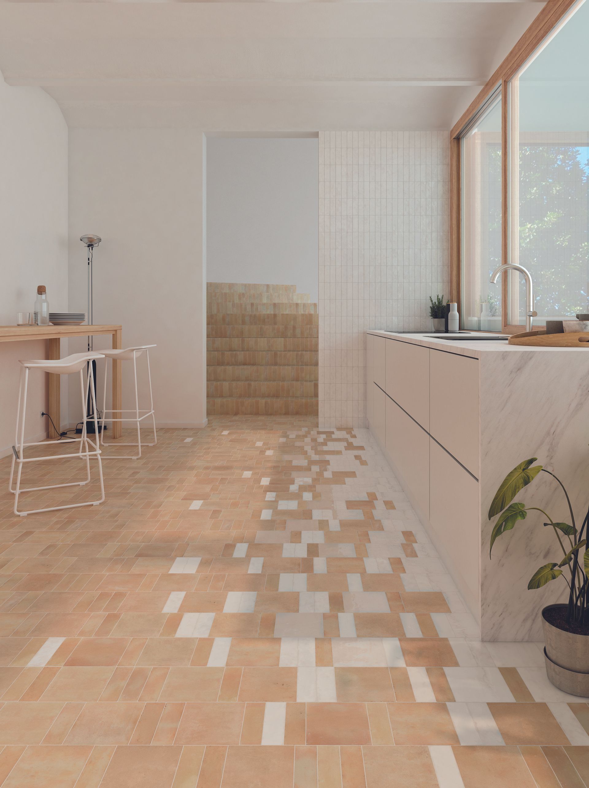Mixing gloss and matt tiles – how to achieve this new trend | Livingetc