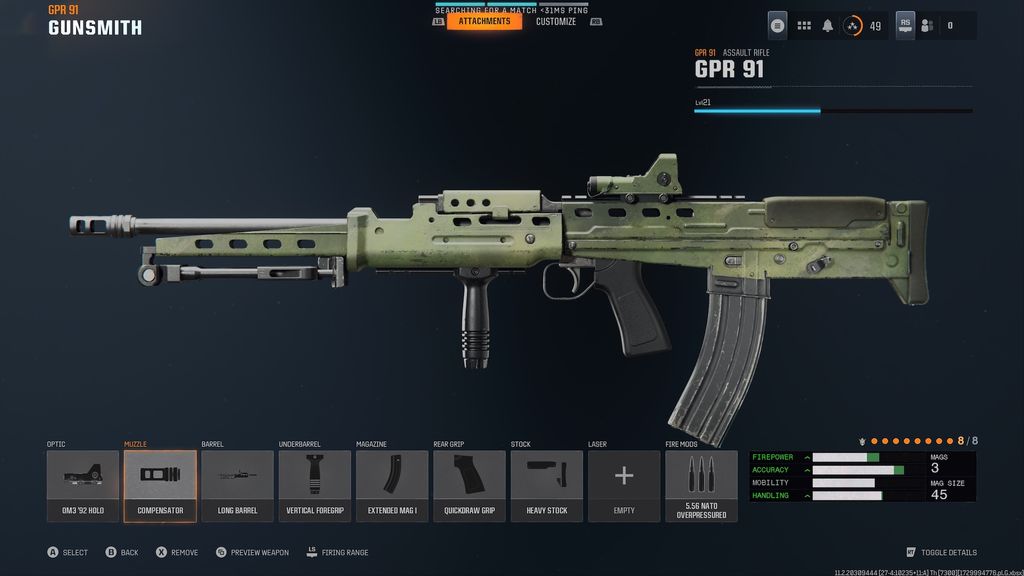 The best Black Ops 6 GPR 91 build | GamesRadar+