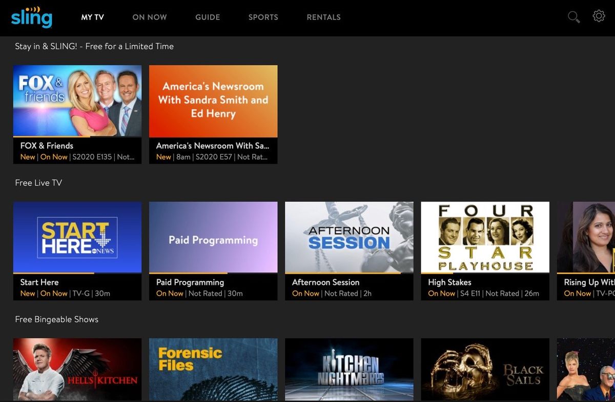Sling lets anyone watch 18 Fox affiliates and Fox News for free ...