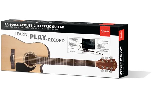 Fender Releases FA-300CE Acoustic/Electric Pack with SLIDE interface ...
