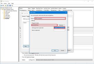 How to create an automated task using Task Scheduler on Windows 10 ...