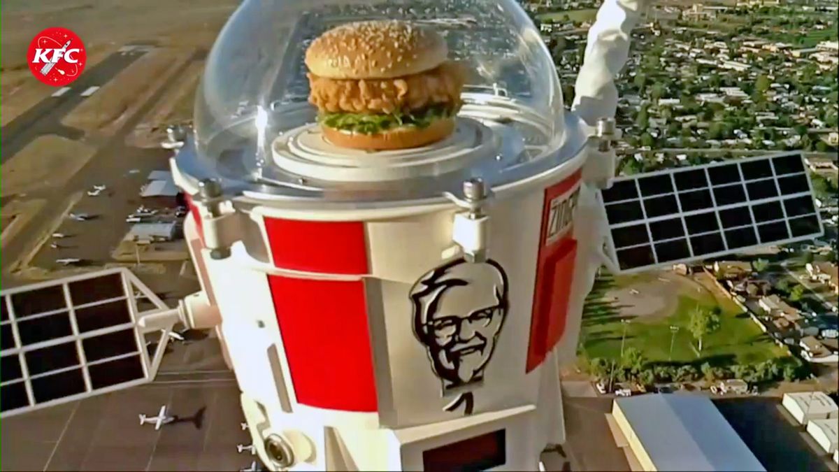Chicken Sandwich Takes One Giant Leap for Food-Kind | Space