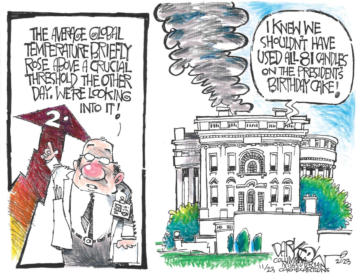 5 spry cartoons about Joe Biden's age | The Week