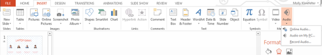 How to Add Audio to PowerPoint 2013 | Laptop Mag