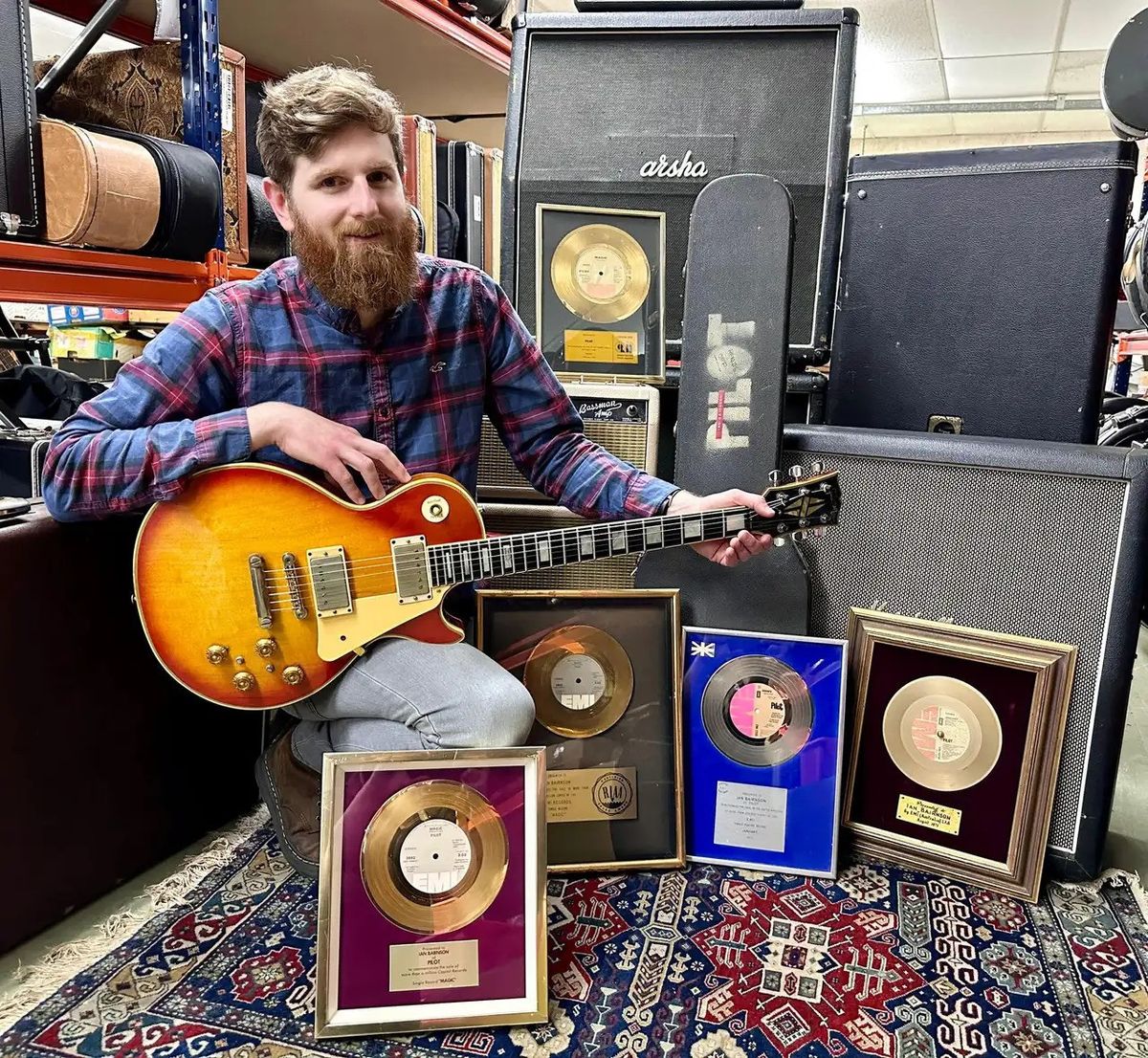 “Ian was always ready to play a stylistically perfect solo for every ...