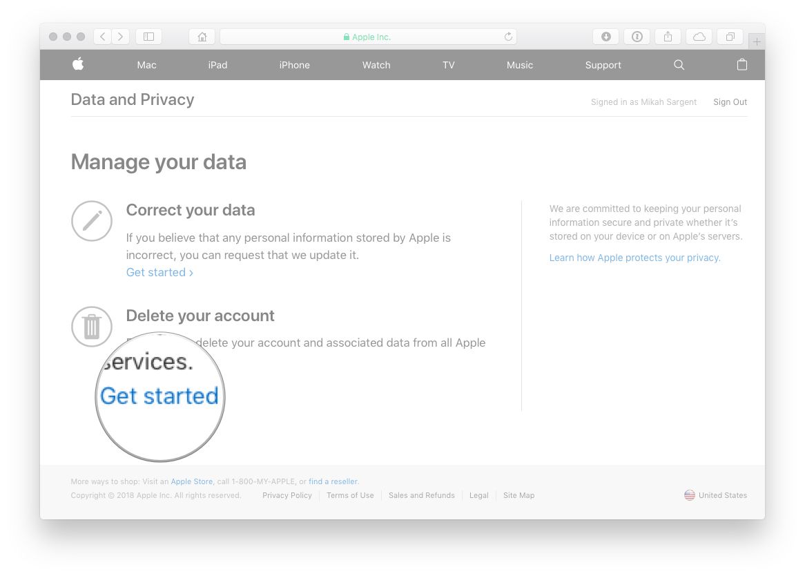 How to use Apple's data and privacy portal | iMore