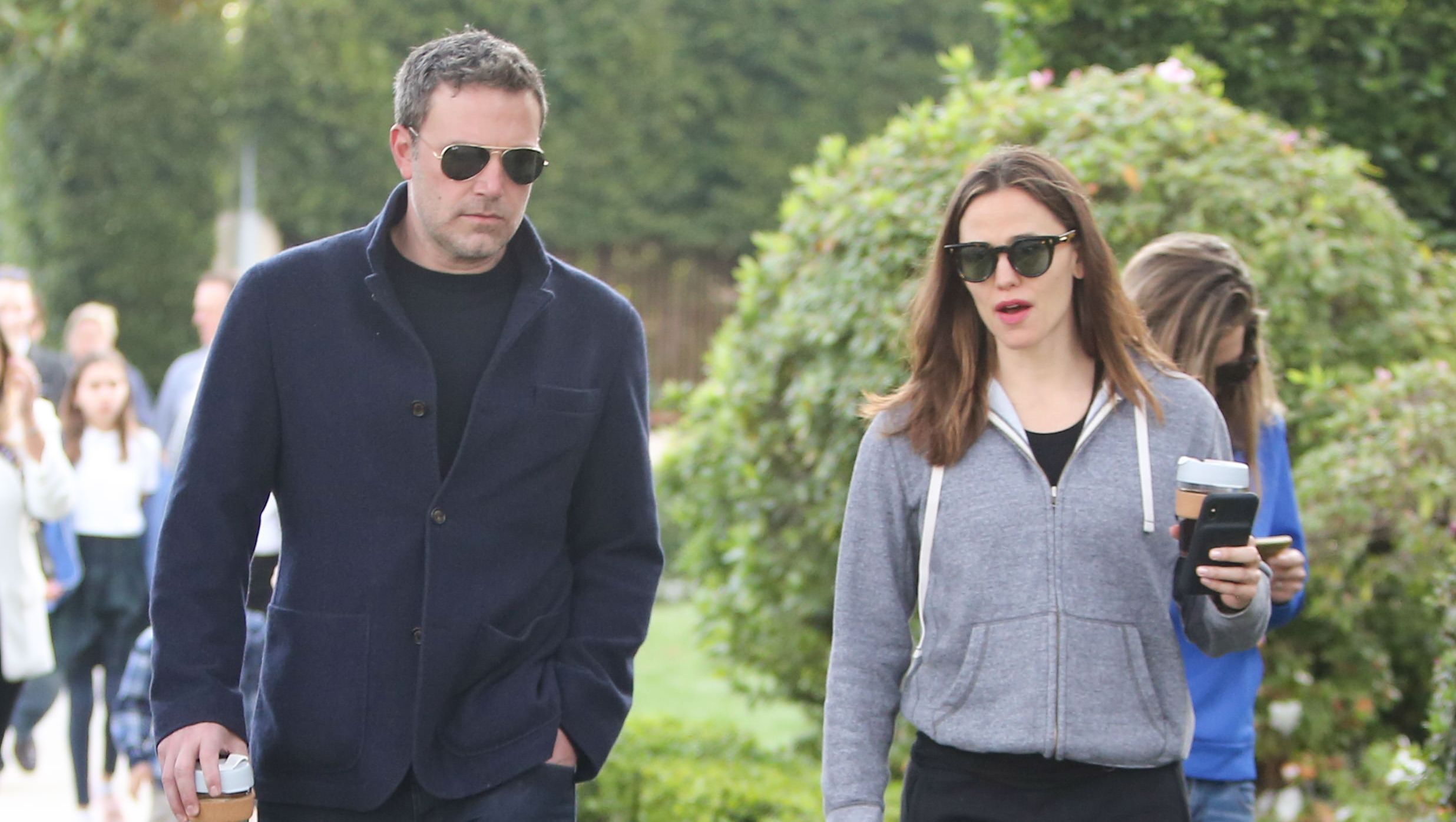 Ben Affleck's Father's Day Celebration Feat. Jennifer Garner and Kids ...