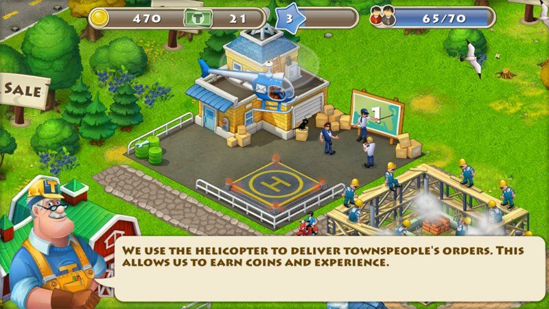 Township - a fun, time consuming city builder for Windows Phone ...