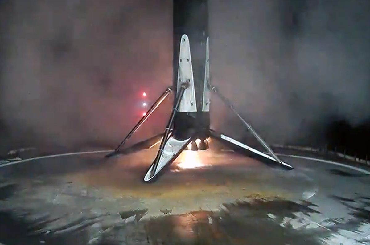 SpaceX Falcon 9 rocket launches on record-breaking 18th mission | Space