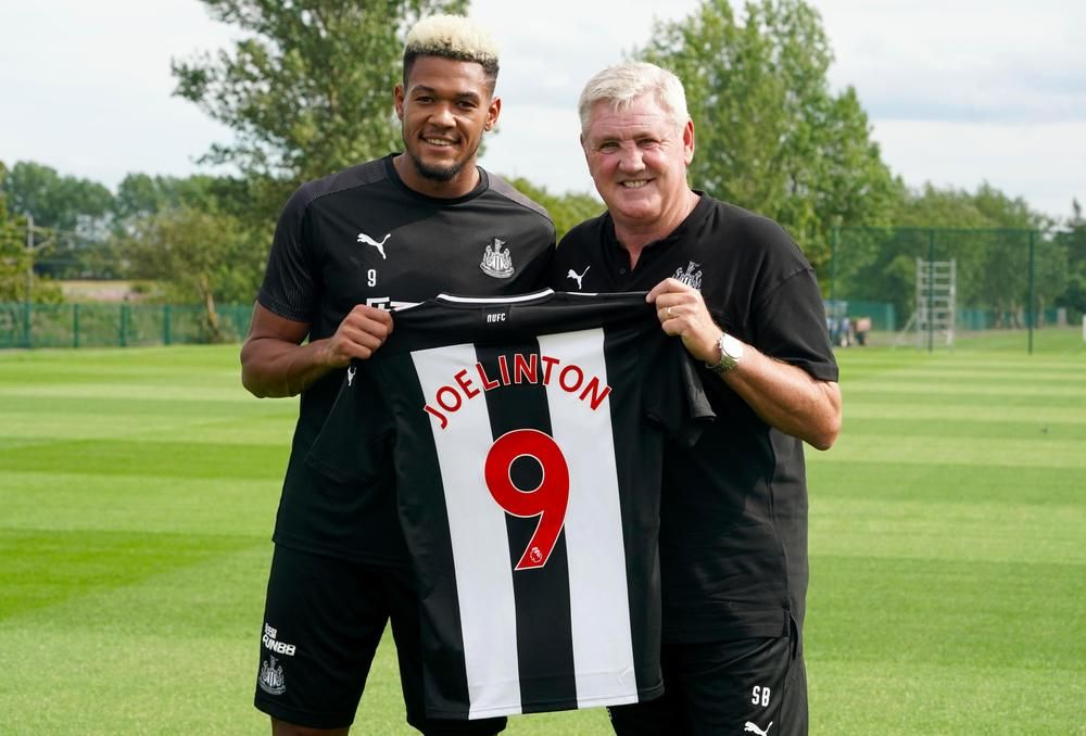 Bruce believes Joelinton is up to wearing Newcastle number nine shirt ...
