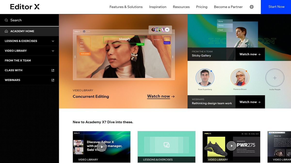 Editor X vs Wix | Creative Bloq