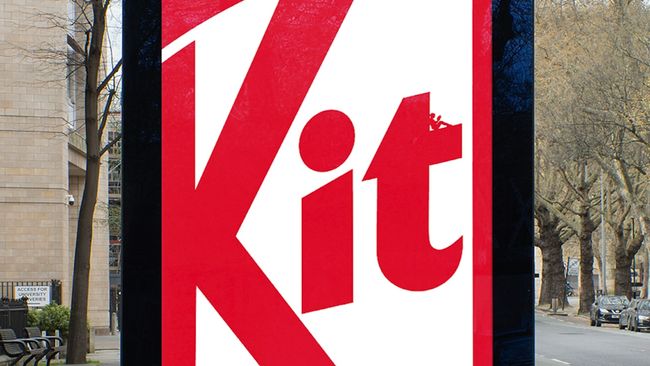 Kit-Kat tweaks its logo in delightful new print ads | Creative Bloq
