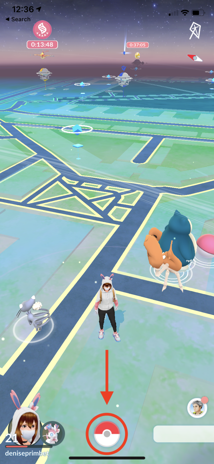 How to take a snapshot in Pokémon Go | Tom's Guide