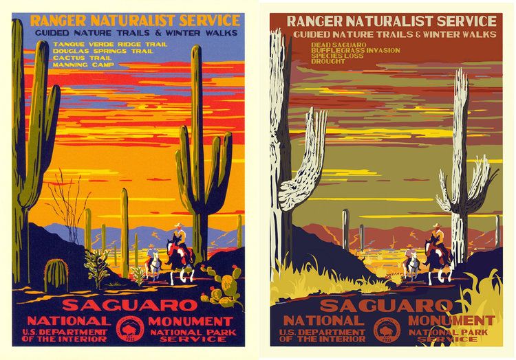 A Warming Future: National Parks in 2050 Posters | Live Science