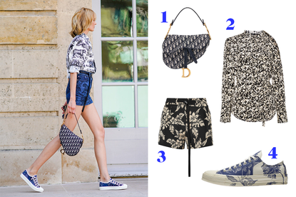 How to Style Logo Clothing Pieces - Designer Logo Trend | Marie Claire