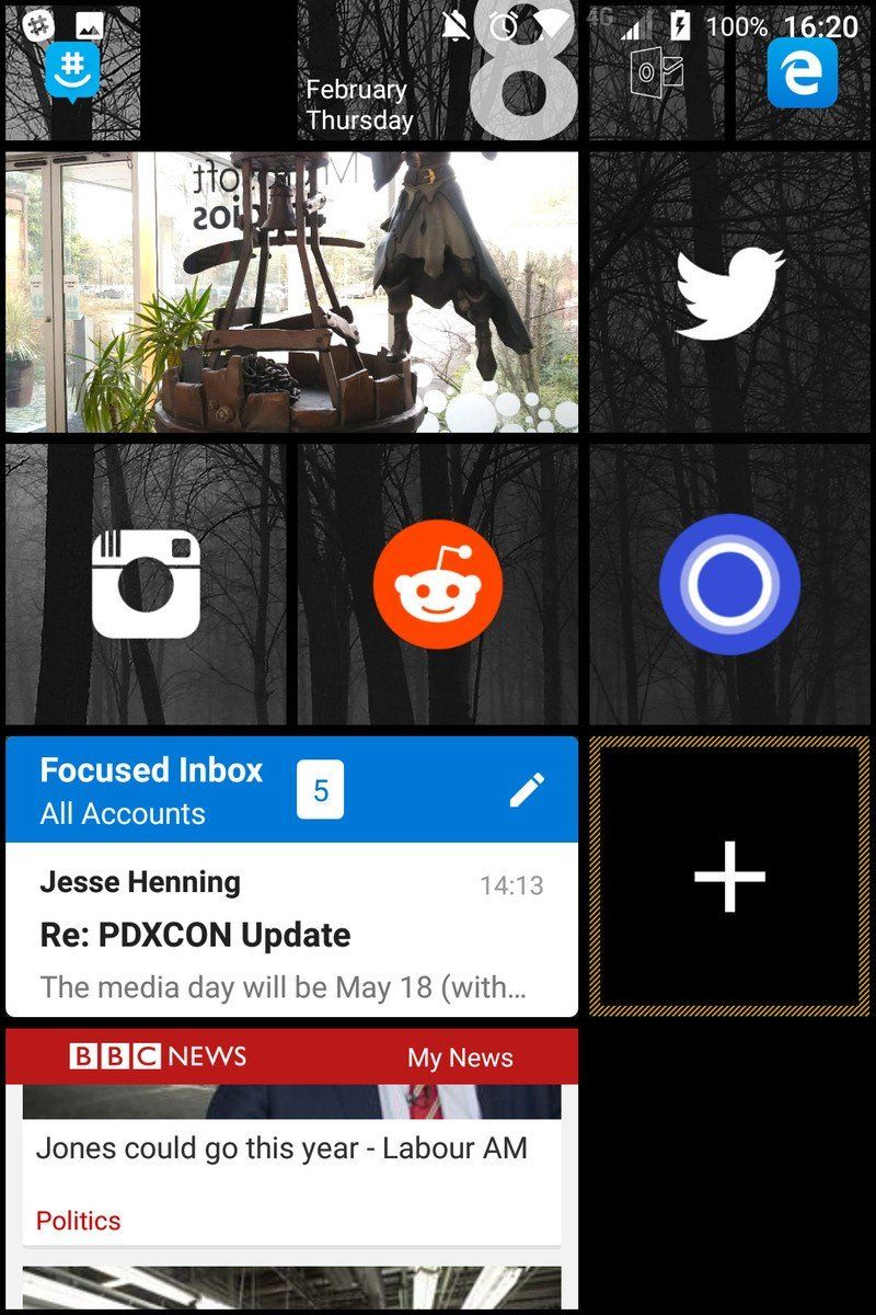 SquareHome 2 launcher brings Windows 10's Live Tiles to Android ...