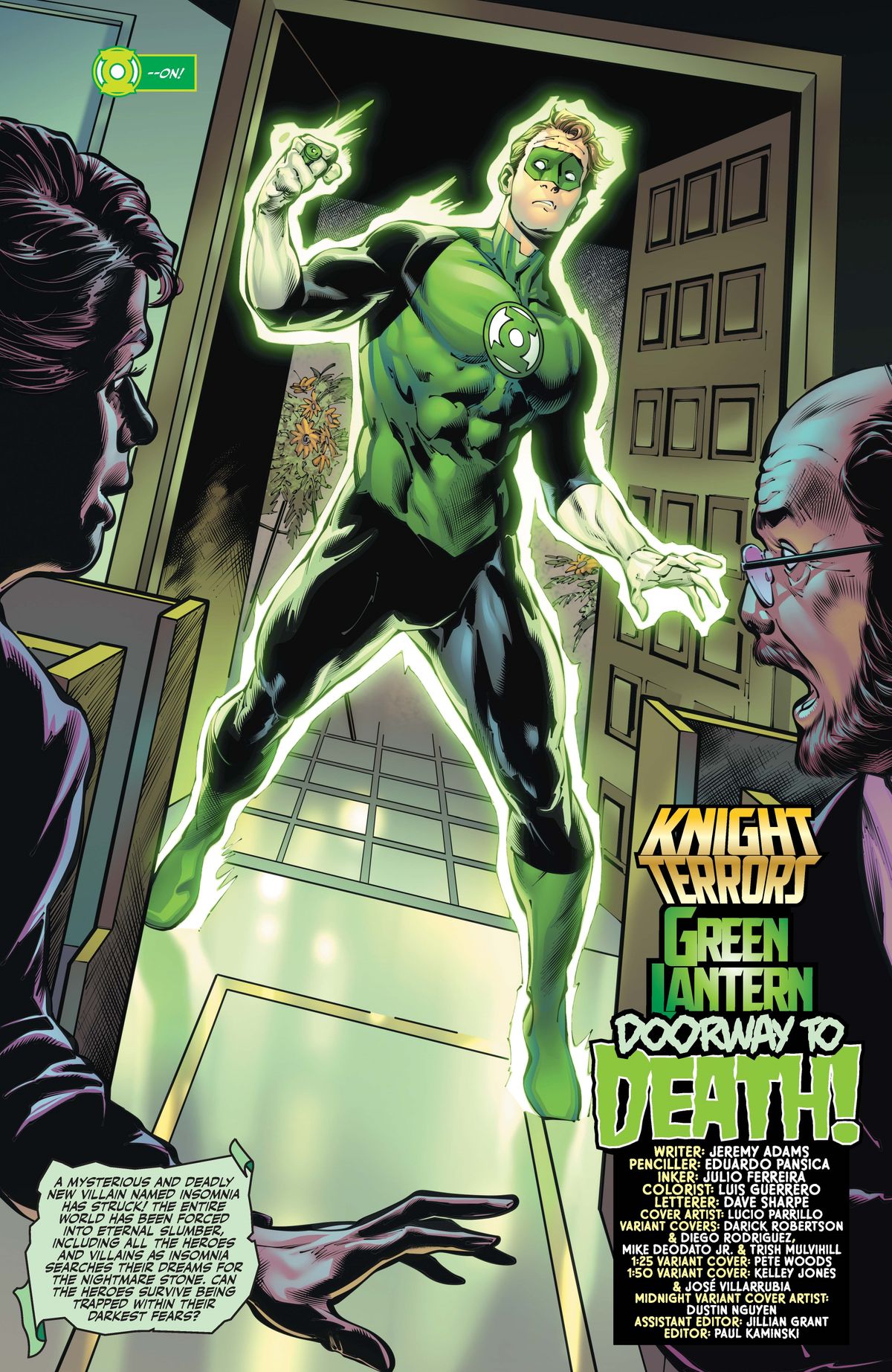 Hal Jordan and Sinestro face their fears in Knight Terrors: Green ...