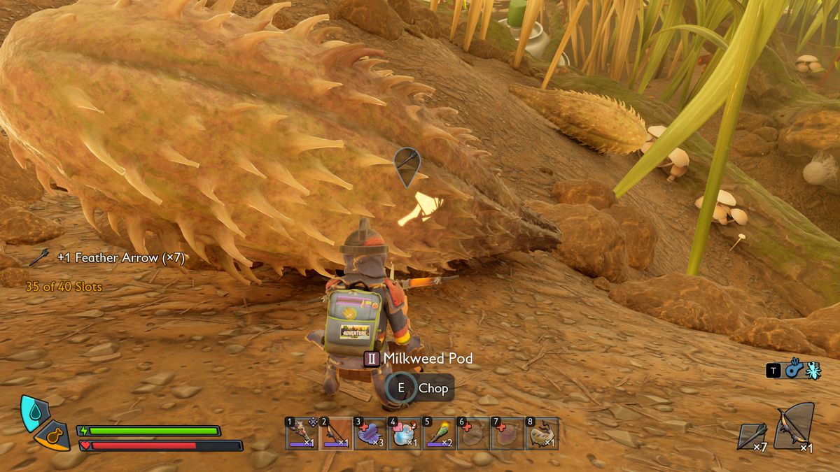 Where to find milkweed tufts and chunks in Grounded 2 | PC Gamer