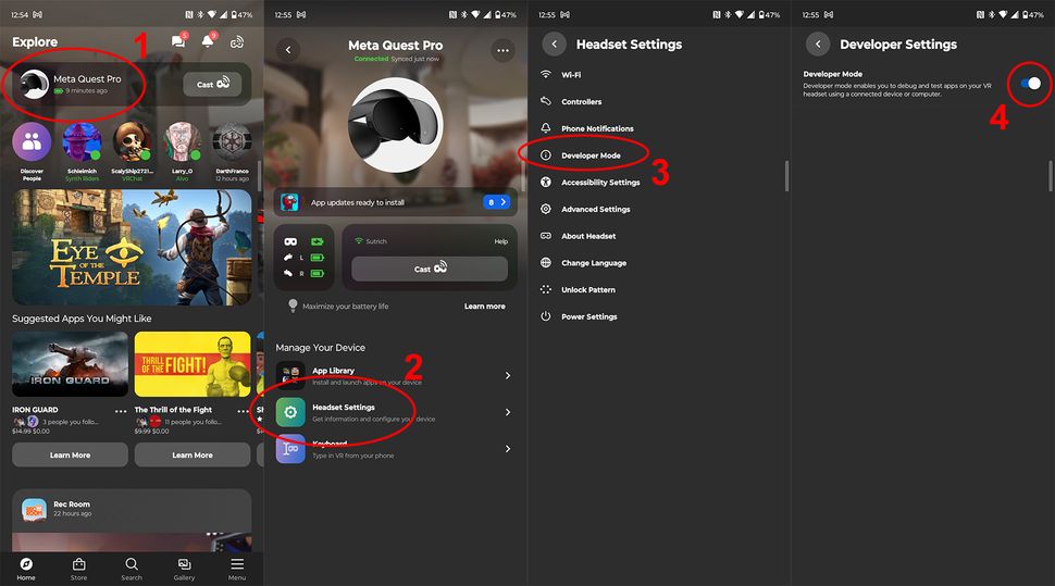 How to sideload apps on the Oculus Quest 2 and Quest Pro | Android Central