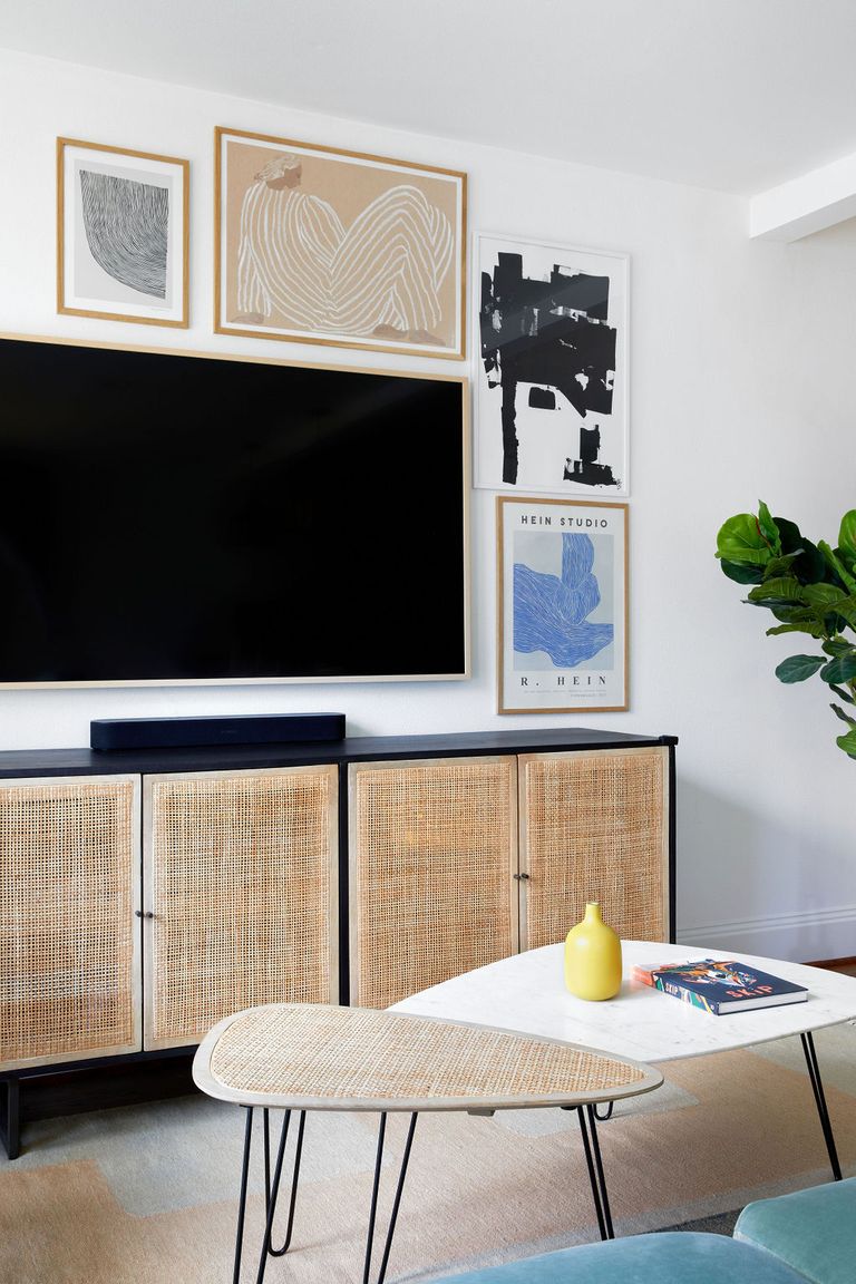 8 TV console decor ideas that transform tech with style | Livingetc