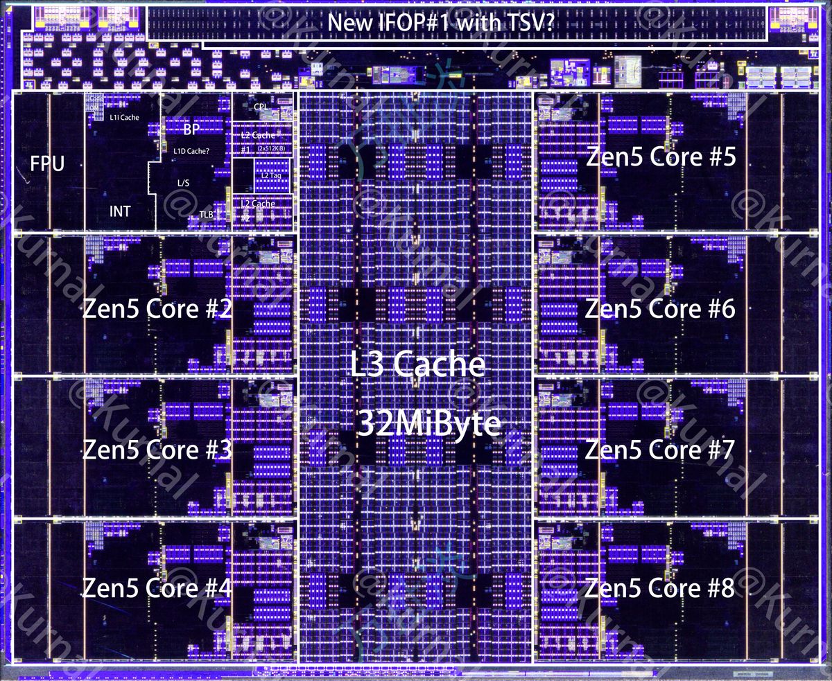 AMD's game-changing Strix Halo APU, formally known as the Ryzen AI Max+, poses for new die shots ...