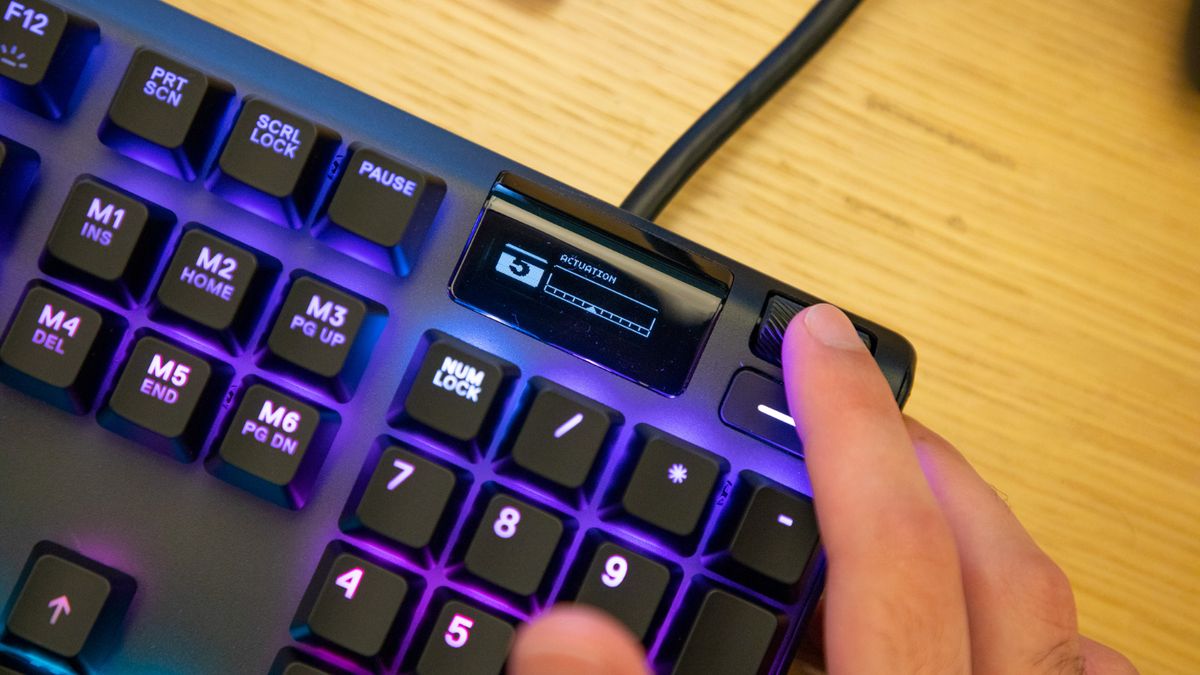SteelSeries Apex Pro Mechanical Gaming Keyboard Review: Truly Personal ...