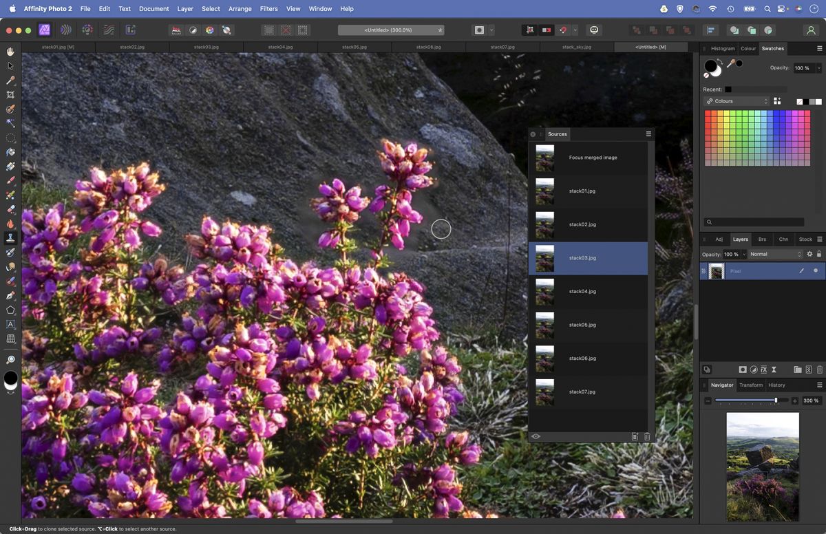 Achieve super sharp scenes with focus stacking in Affinity Photo ...