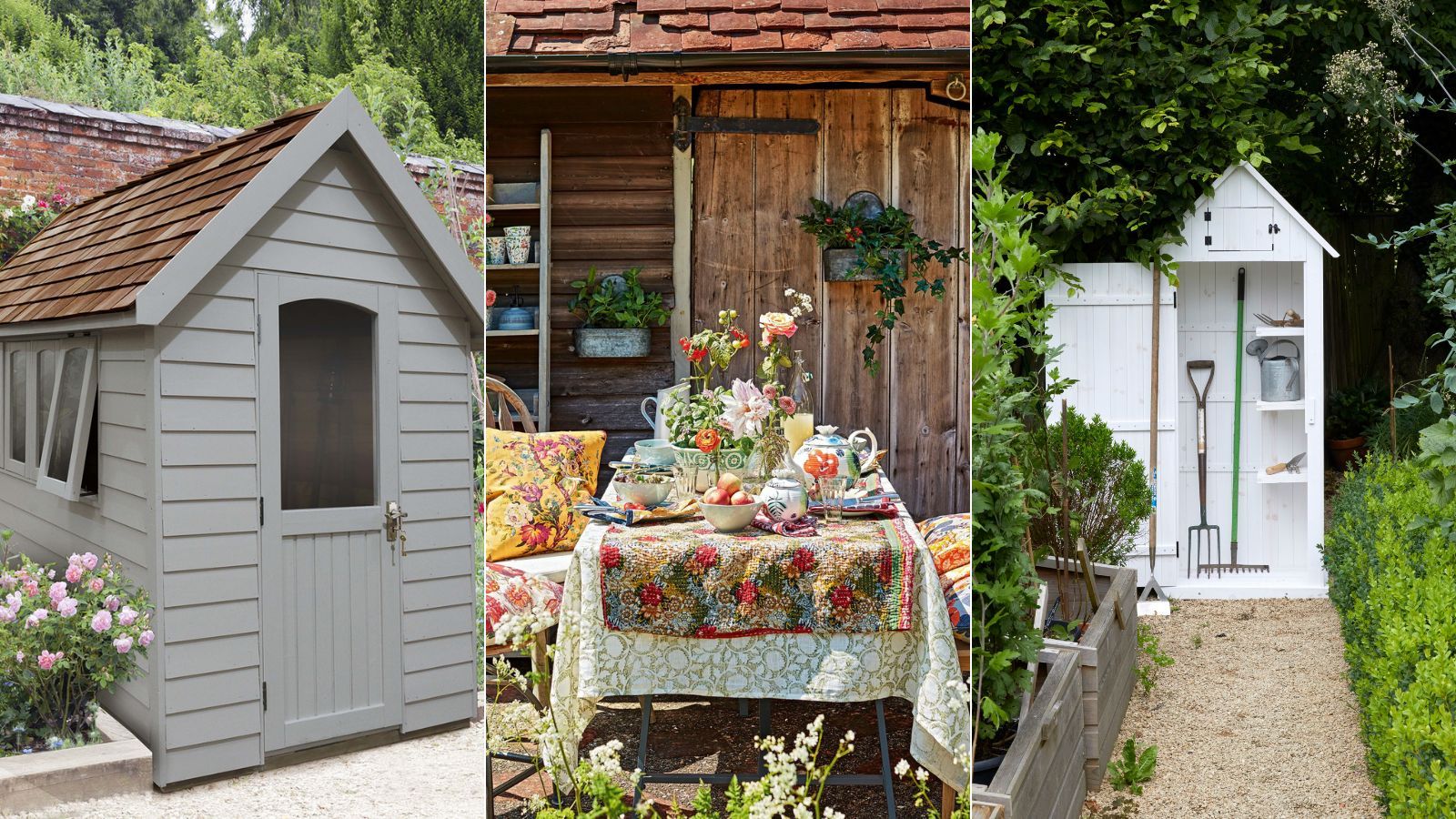 Shed ideas: create an outdoor oasis with these smart designs